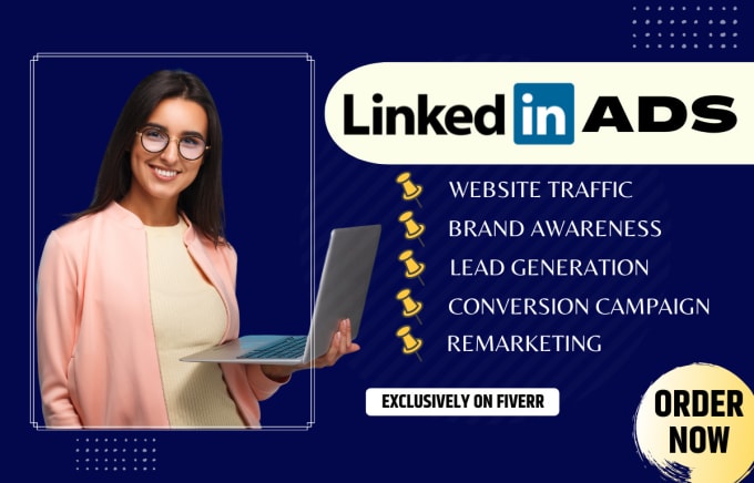 Run, manage and optimize linkedin ads by Irfanramzan021 | Fiverr Run, manage and optimize linkedin ads by Irfanramzan021 | Fiverr