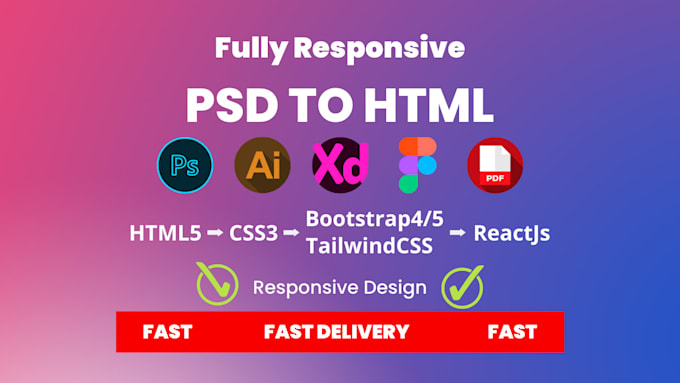 Convert Psd To Responsive Bootstrap Html Fast Turnaround By Codeant
