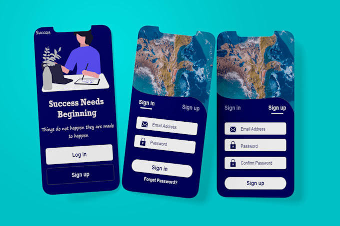 Ui ux design, website, dashboard, mobile app ui ux design by ...