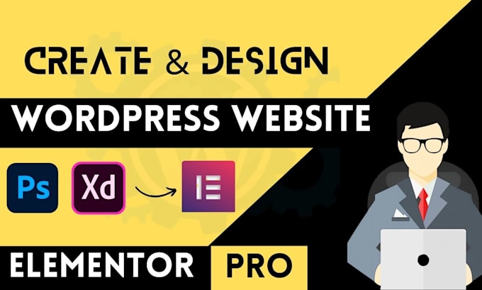 Design psd, xd to wordpress conversion with elementor pro by Sajjad_38 | Fiverr