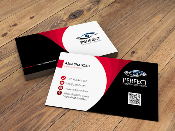 Create professional business cards by Asim_awani | Fiverr