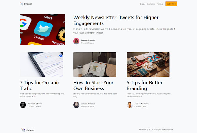 Create a website using bootstrap 5 by Danjaz95 | Fiverr
