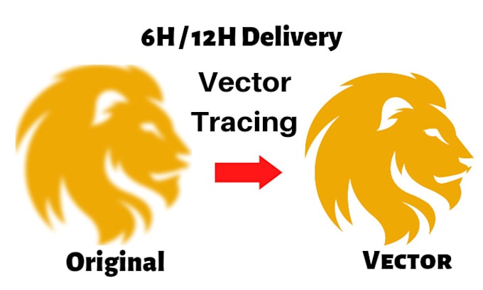 Vector tracing, vectorize, recreate logo, convert to vector by Ahmed7020 | Fiverr