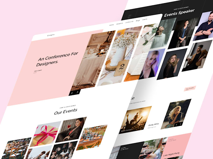 Provide ui ux design for your next website or landing page by Rajvamja ...
