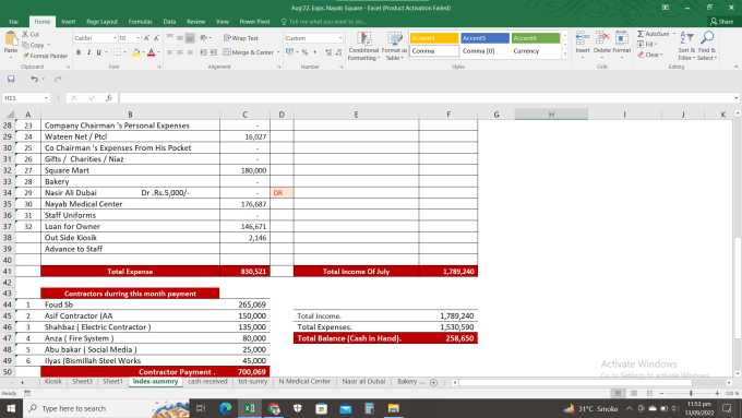 Create ms excel custom reports, data visualization, data entry ...