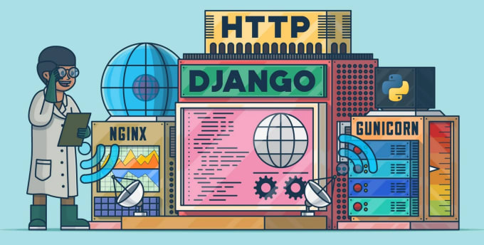 Deploy your django application and connect it to your domain by Emad_g ... Deploy your django application and connect it to your domain by Emad_g ...