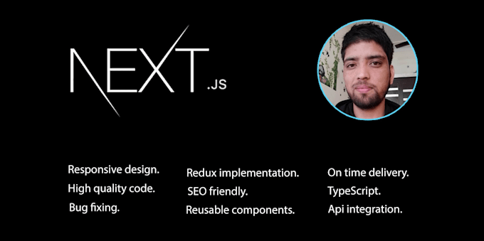 Be your next js developer by Sachinrana609 | Fiverr