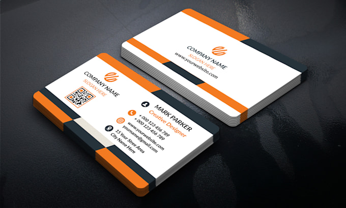 Provide professional minimalist modern business card design by ...