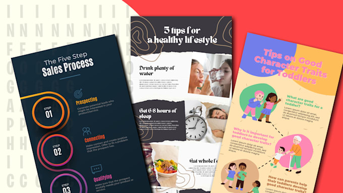 Design engaging creative professional infographic by Zardlox | Fiverr