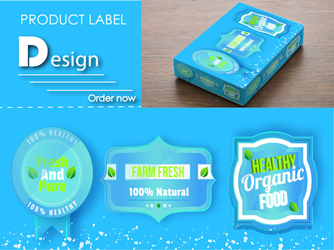 Make professional packaging, label design with illustrations by ...