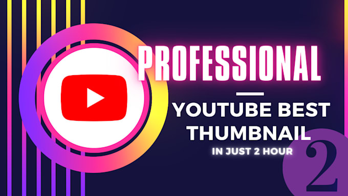 Create amazing and professional youtube thumbnail by Urooj_313_uh | Fiverr