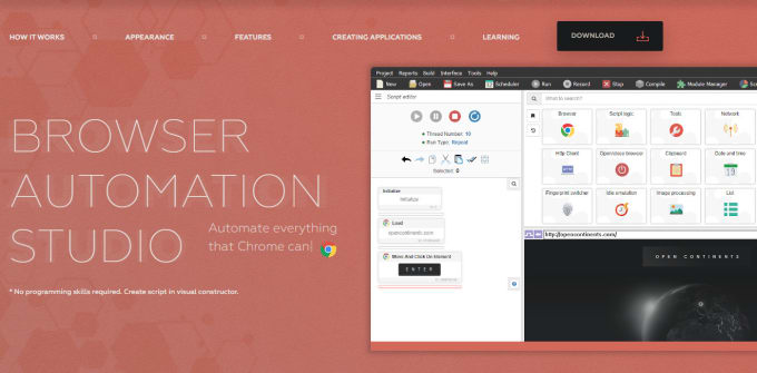 Create a bot for various tasksbrowser automation studio by Manticora999 | Fiverr