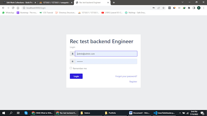 Be your back end web developer by Ghulam3857 | Fiverr