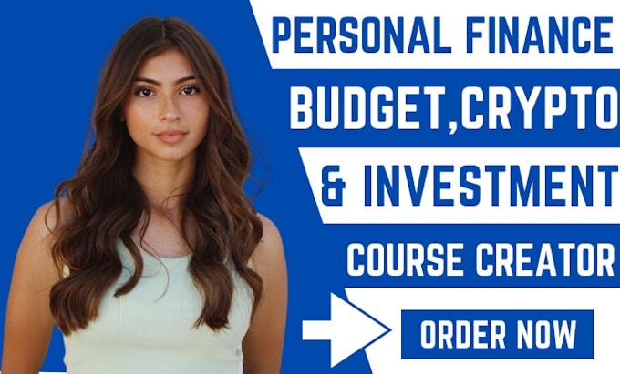Create course on investment, finance, budget personal finance and ...