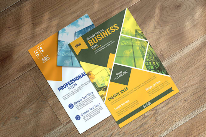 Create flyers and business cards please contact me with your needs by ...