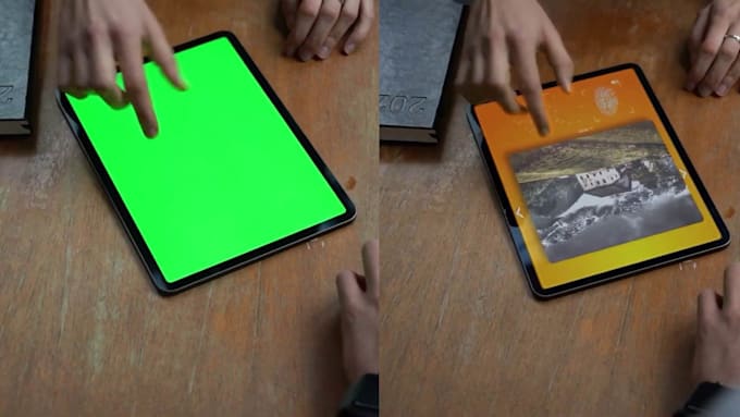 Do screen replacement, tracking and visual effects by Saifi_vfx | Fiverr