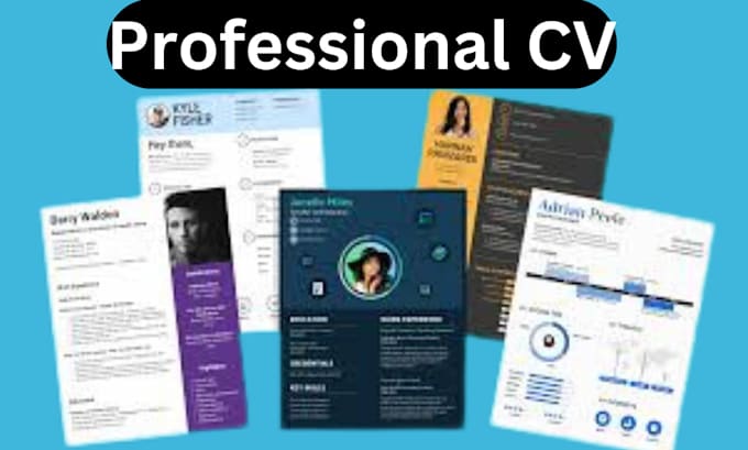 Make professional cv maker resume design writing or rewriting service ...