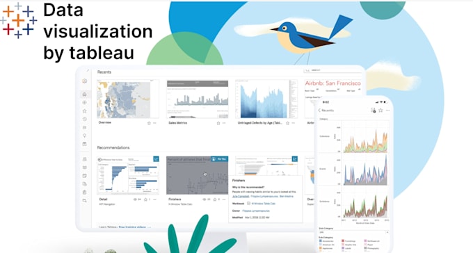 Do powerful tableau dashboards and data visualizations in tableau by Raoshahzaib279 | Fiverr