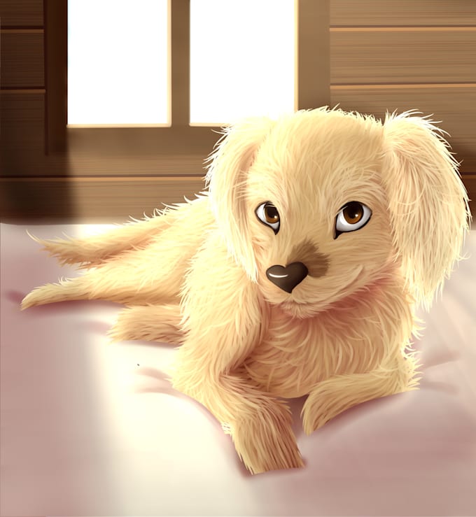 Digitally draw your pets by Nacovya | Fiverr
