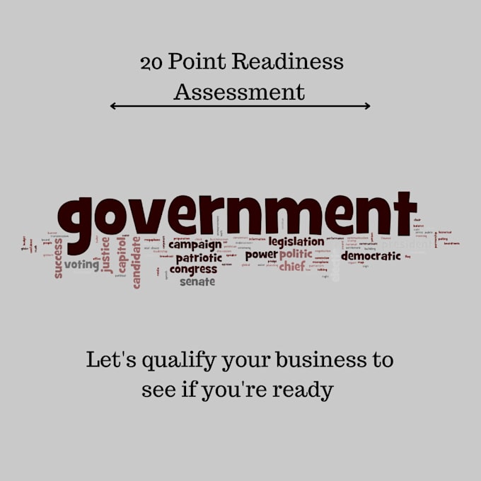 Provide a 20 point assessment of your contract readiness by Monique_217 ...