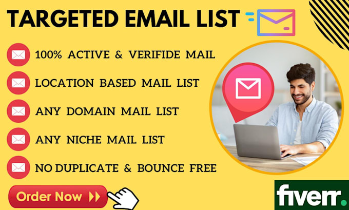 Do email marketing, email list building and email collection by Expert ...