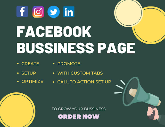 Create and promote your facebook business page by Zohrajabeen149 | Fiverr