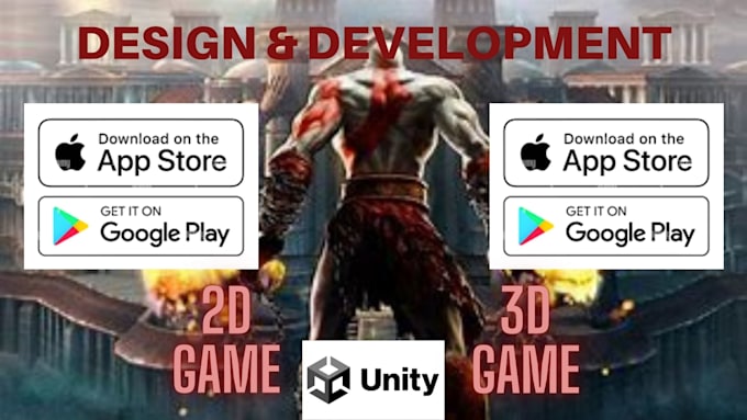 Develop and design 2d and 3d game for mobile and pc in unity game development by Jasper_gamer24 ...