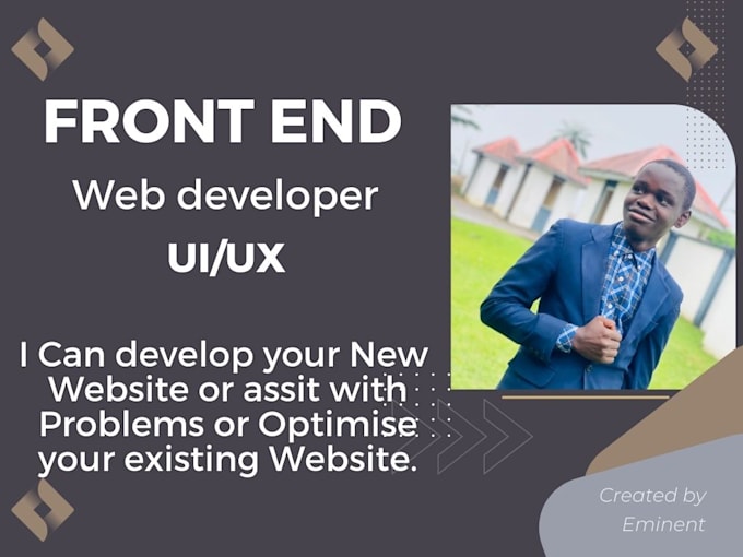 Be your front end web developer by Eminent123456 | Fiverr Be your front end web developer by Eminent123456 | Fiverr