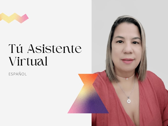 Seré tú asistente virtual administrativa y entrada de datos español by Ormay819 | Fiverr