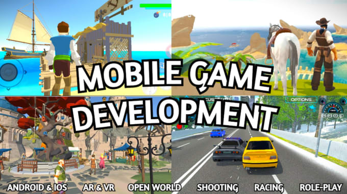 Develop mobile games in unity for android and ios by Nimeshjay | Fiverr