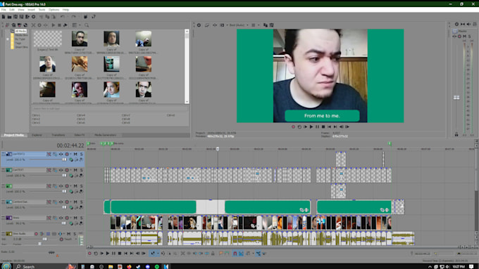 Give simple edits to your youtube video with sony vegas by Mrmurdoom | Fiverr