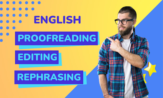 Proofread, edit or rewrite any written english by Jon_fox | Fiverr Proofread, edit or rewrite any written english by Jon_fox | Fiverr
