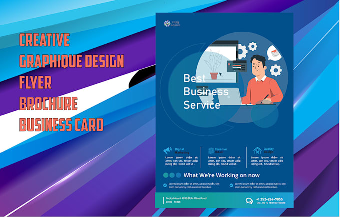 Design professional flyer, brochure and banner by Low978 | Fiverr