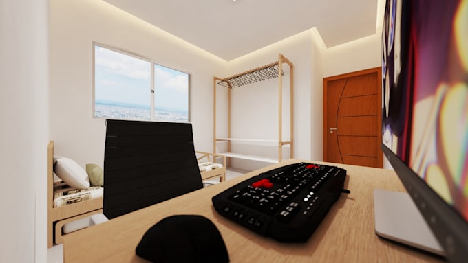 Create your environment with 3d modeling and rendering by Riquemaicena ...