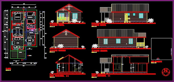 Cad arch, strc, infra drawings by Balajikavitha | Fiverr