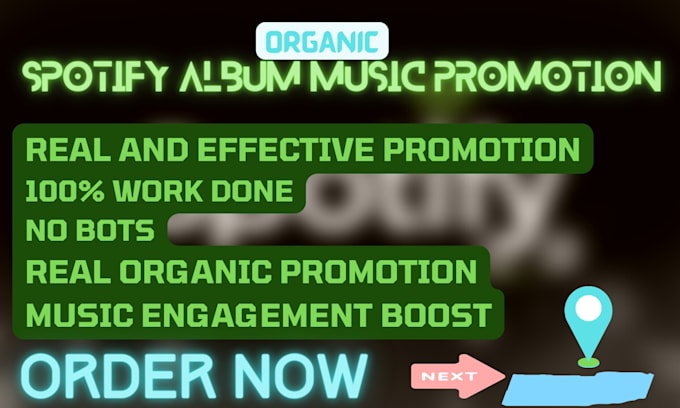 Do real organic spotify album promotion spotify album music promotion ...