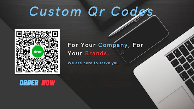 Create custom qr code for your company by Arzo923 | Fiverr