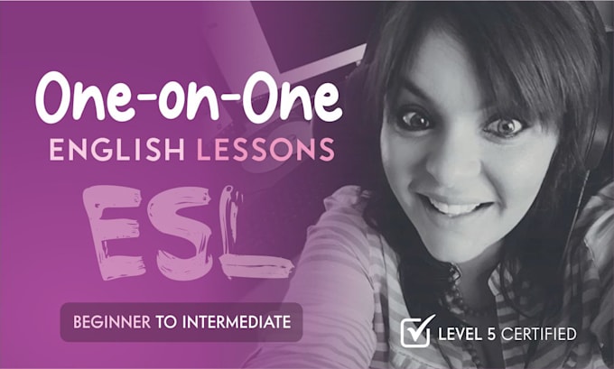 Teach you conversational english for beginners by Leaengelbrecht | Fiverr