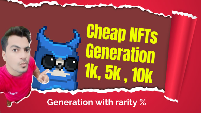 Generate 10k nfts collection in 24 hours by Openseaguy | Fiverr