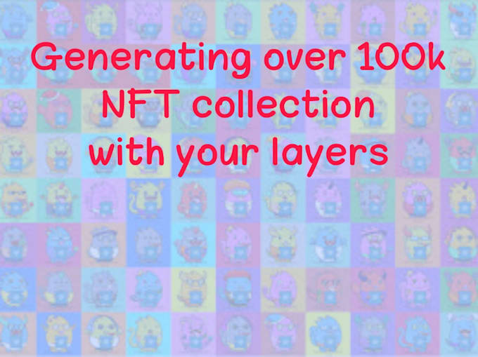 Generate an nft collection with your layers and rarities by ...