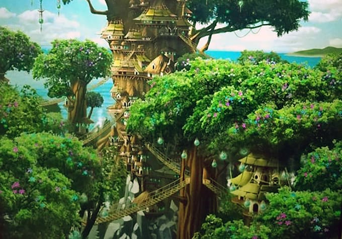 Art amazing environment concept art by Waltermalachi | Fiverr