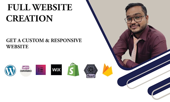 Create an eye catching and responsive landing page or full website by ...