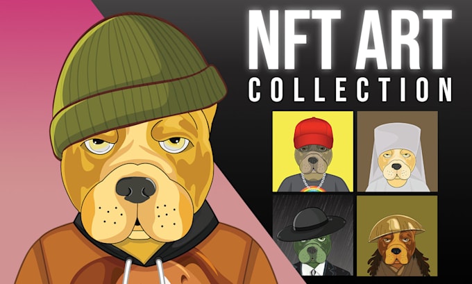 Design a unique nft art collection in 3 days by Umar_anwar_1 | Fiverr