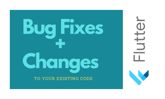 Do defect fixes and changes for your flutter app by Praveenvigshrav ...