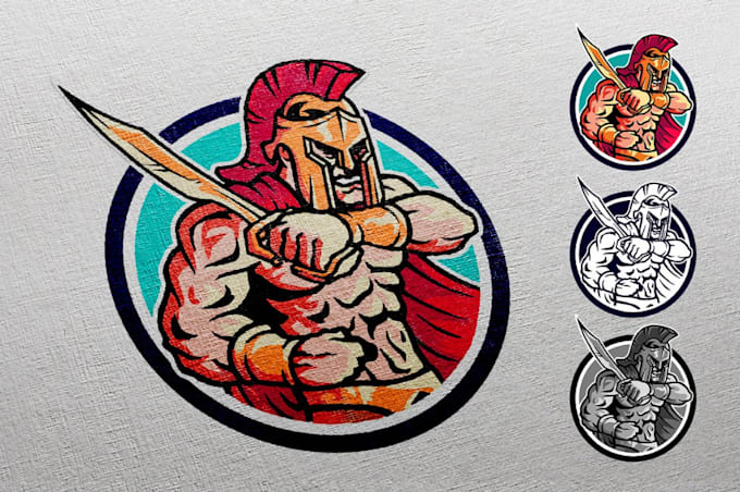 Design eye catchy spartan logo for your company by Joann_shrum | Fiverr