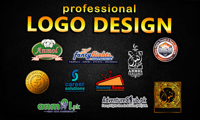 Do professional and modern minimalist logo design in 12 hours by Azammahmud | Fiverr