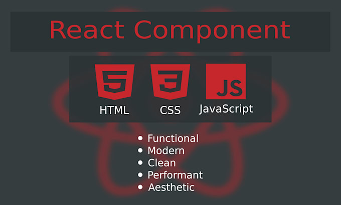 Build A Reusable Functional React Component For Your Web App By Tazdecoder Fiverr