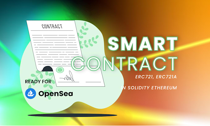 Create nft smart contract erc721, erc721a with low gas optimized solidity eth by Hamzamarir | Fiverr