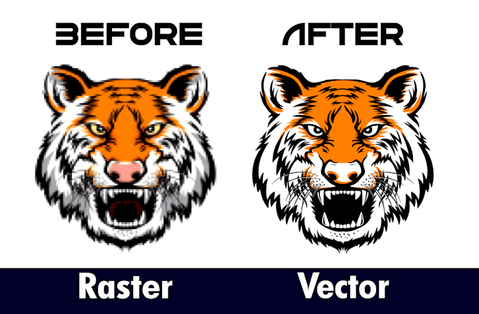 Create a vector image of your logo or sketch by Yusabg | Fiverr