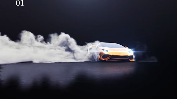 Car reveal 4k video intro with your logo by Angelsafa | Fiverr
